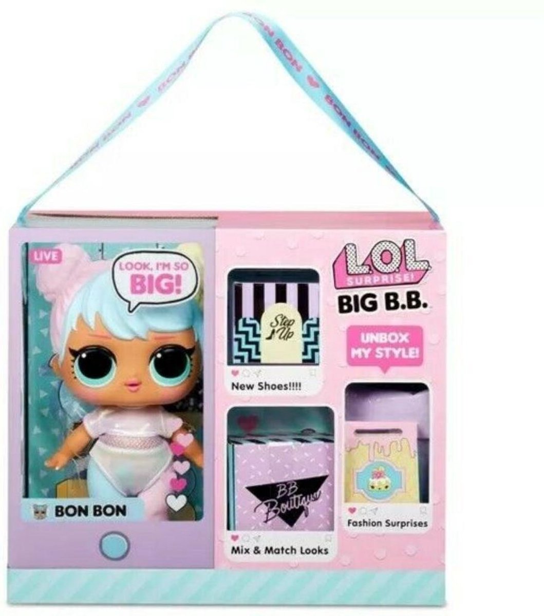 L.O.L. Surprise! Big B.B. Doll Bon Bon - Babypop | bol.com