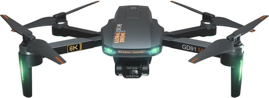 GD91 MAX - 4K GPS Drone - 2 Accu's - Stevige Opbergkoffer - Landingspad ...