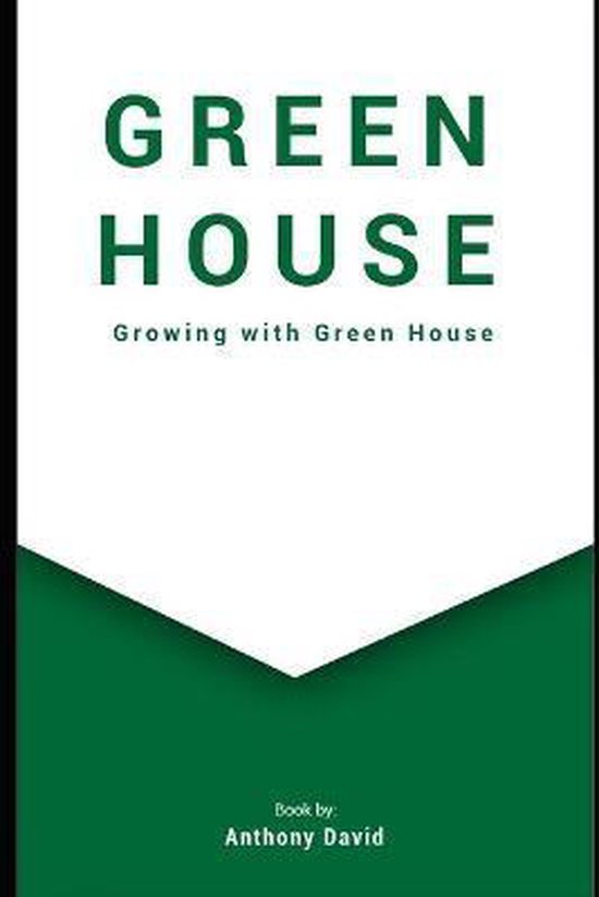Greenhouse, Anthony David | 9798689533230 | Boeken | bol.com