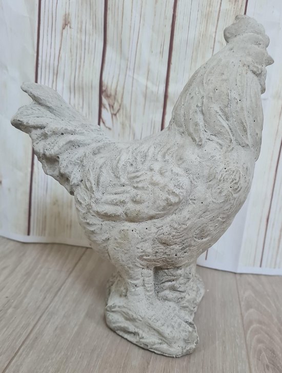 tuinbeeld - kip - beton - krielkip | bol