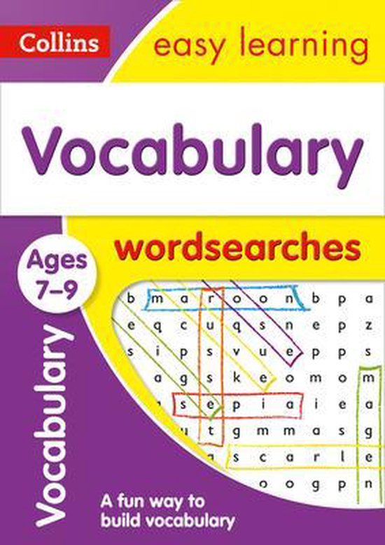 Vocabulary Word Searches Ages 79 Prepare for school with easy home ...