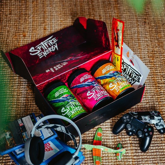 Spitfire Energy Drink voor Gamers - Domination Pack - Gaming Energy ...