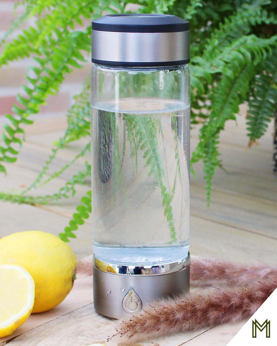 Waterstof Generator Drinkfles – Waterfles - 450ML - Waterontharder ...