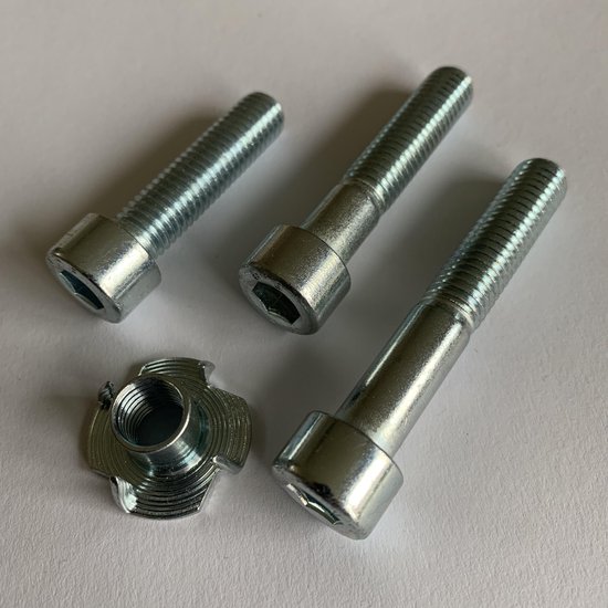 Inbusbouten M10 verzinkt - 4 x 40mm - 4 x 50mm - 2 x 60mm - 10 ...