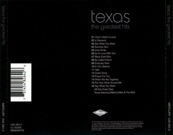 Greatest Hits, Texas | Muziek | bol