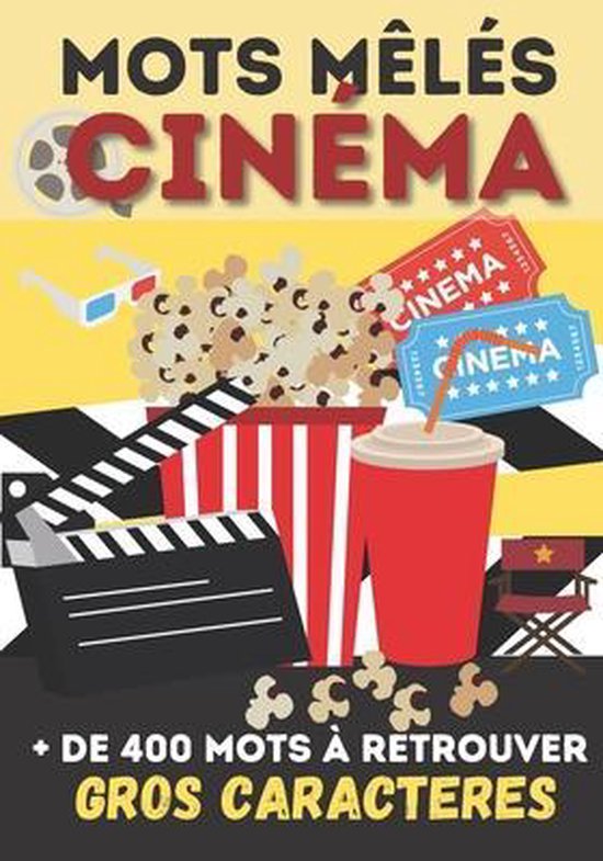 Mots Meles Cinema - Gros caracteres, Editions Alis Sen | 9798731942676 ...