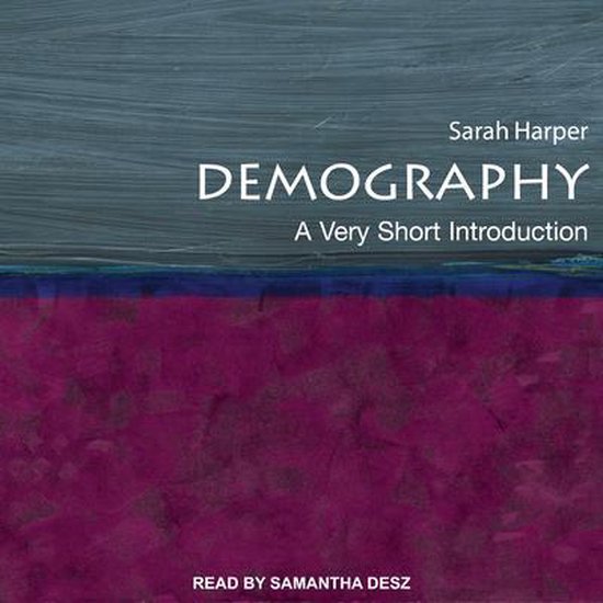 Demography, Sarah Harper | 9781515932383 | Boeken | bol.com
