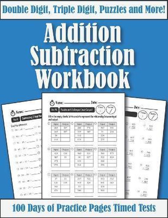 Double Digit Addition and Subtraction Workbook | 9798674406884 | Albert Math Genius |... | bol.com