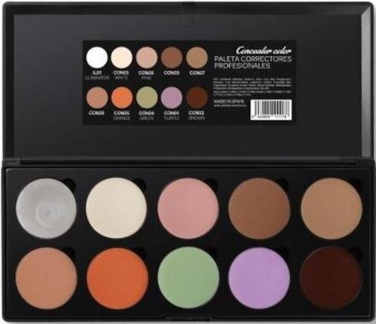 Amelia Cosmetics Concealer Professional Pallet Dames 45 G Vegan | bol.com