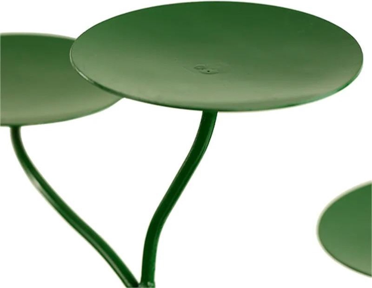 Chakra Lotus display groen - 49x32 - Metaal - Groen | bol