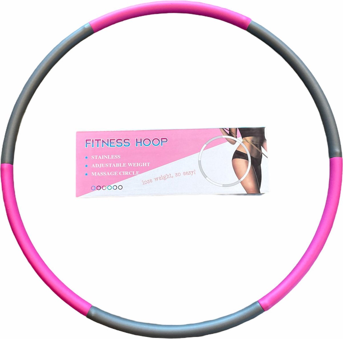 Fitness hoepel – hoelahoep – fitness Hoop – verzwaarde hoepel – sport ...