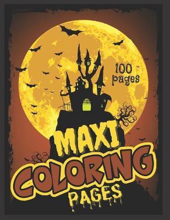 MAXI Coloring pages, Edition Minicuty Monster | 9798695933055 | Boeken ...