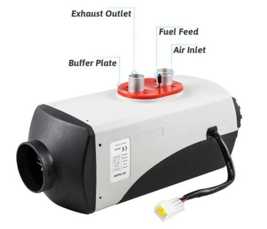 Standkachel 5kw stand dieselkachel staande verwarming kachel camper ...