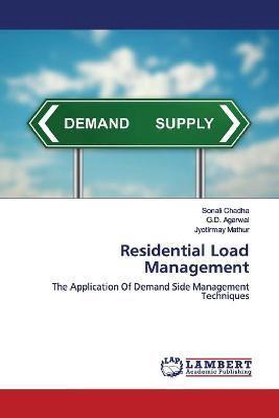 Residential Load Management, Sonali Chadha | 9786202078887 | Boeken | bol