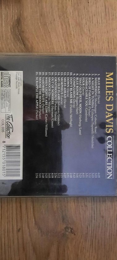 Collection, Miles Davis | CD (album) | Muziek | bol
