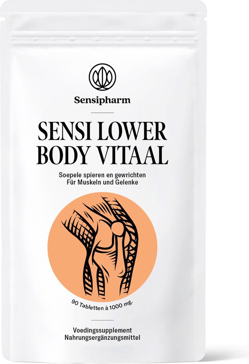 Sensipharm Sensi Lower Body Vitaal - Voedingssupplement bij Stijve ...