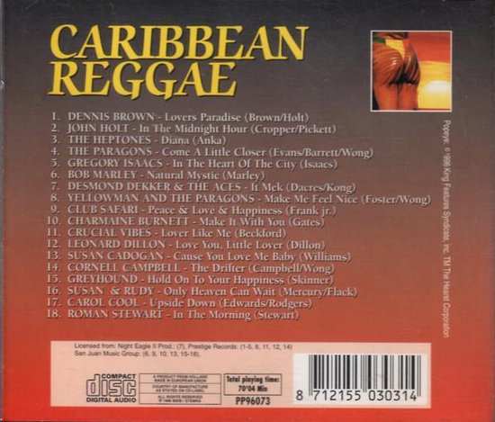 Caribbean Reggae, various artists | CD (album) | Muziek | bol.com