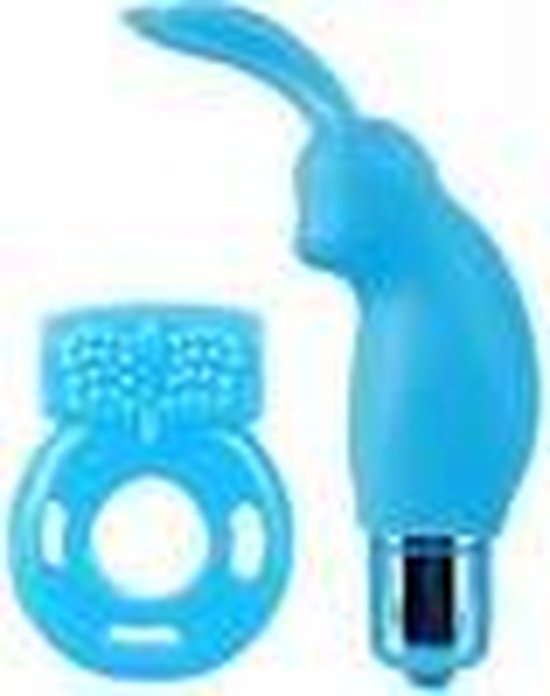 Neon Vibrating Couples Kit Blue | bol.com