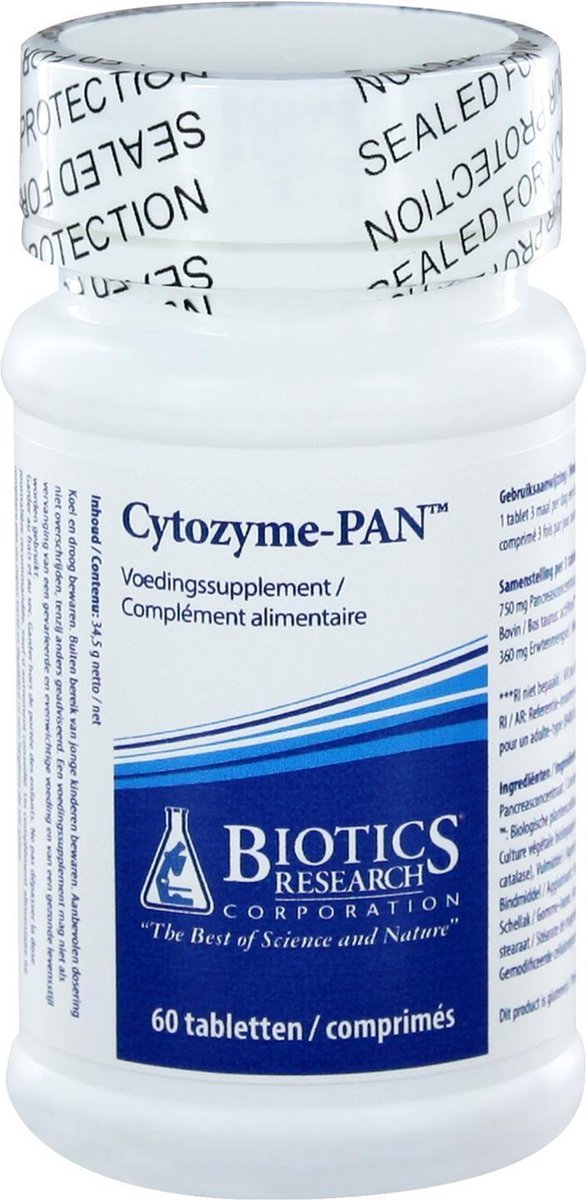 Biotics Cytozyme Pan Pancreas Biotics | bol.com