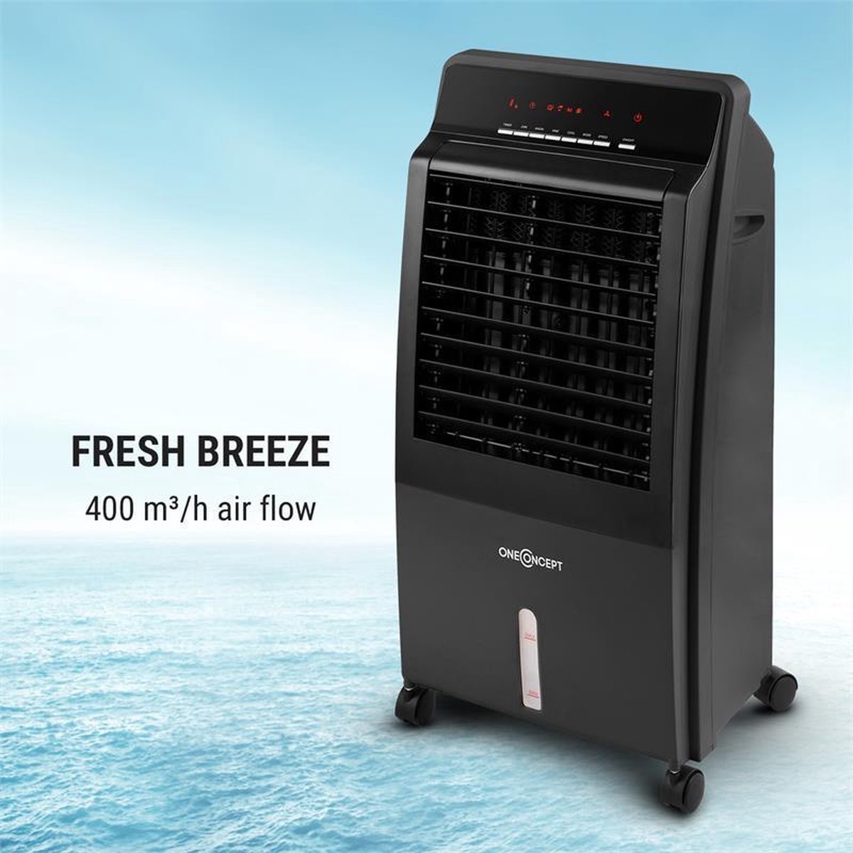 oneconcept CTR-1 air cooler met water - 7l 360 m³/h - luchtkoeler ...