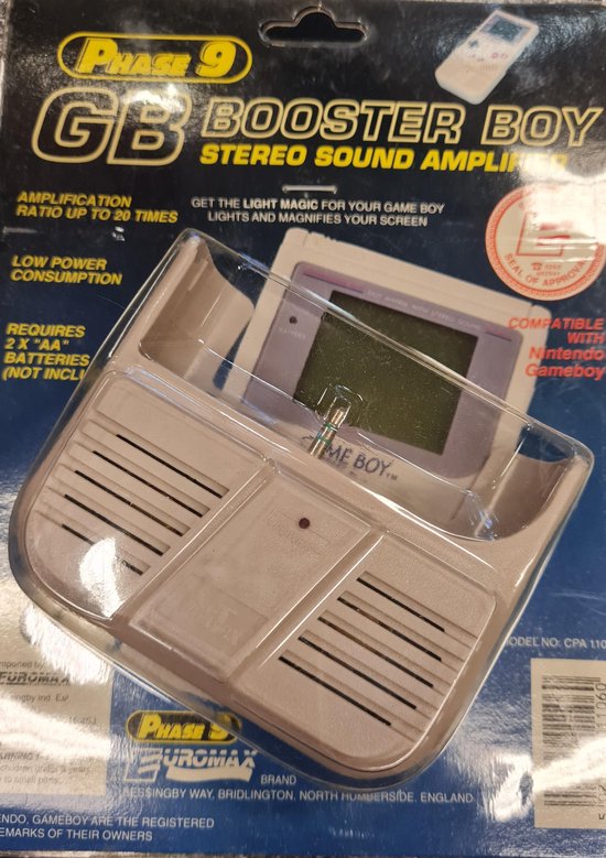 Gameboy Booster Boy Stereo Sound Ampflifier (1989) | bol