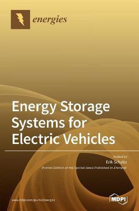 Energy Storage Systems for Electric Vehicles | 9783039369621 | Boeken | bol