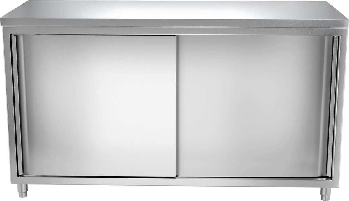 Werkkast PREMIUM met doorgeefruimte - 1,6 m | GGM Gastro | bol.com