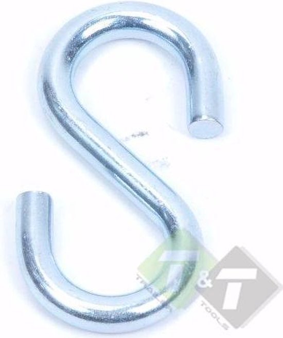 S Haak, 3mm, verzinkt | bol