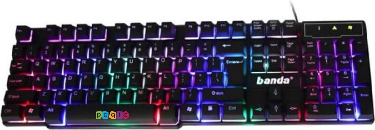 bol.com | Toetsenbord Banda V3 met RGB - Qwerty Keyboard - Mechanisch ...