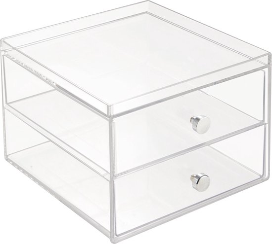 iDesign doosje met display - drawers - Transparant - Sorteervakken ...