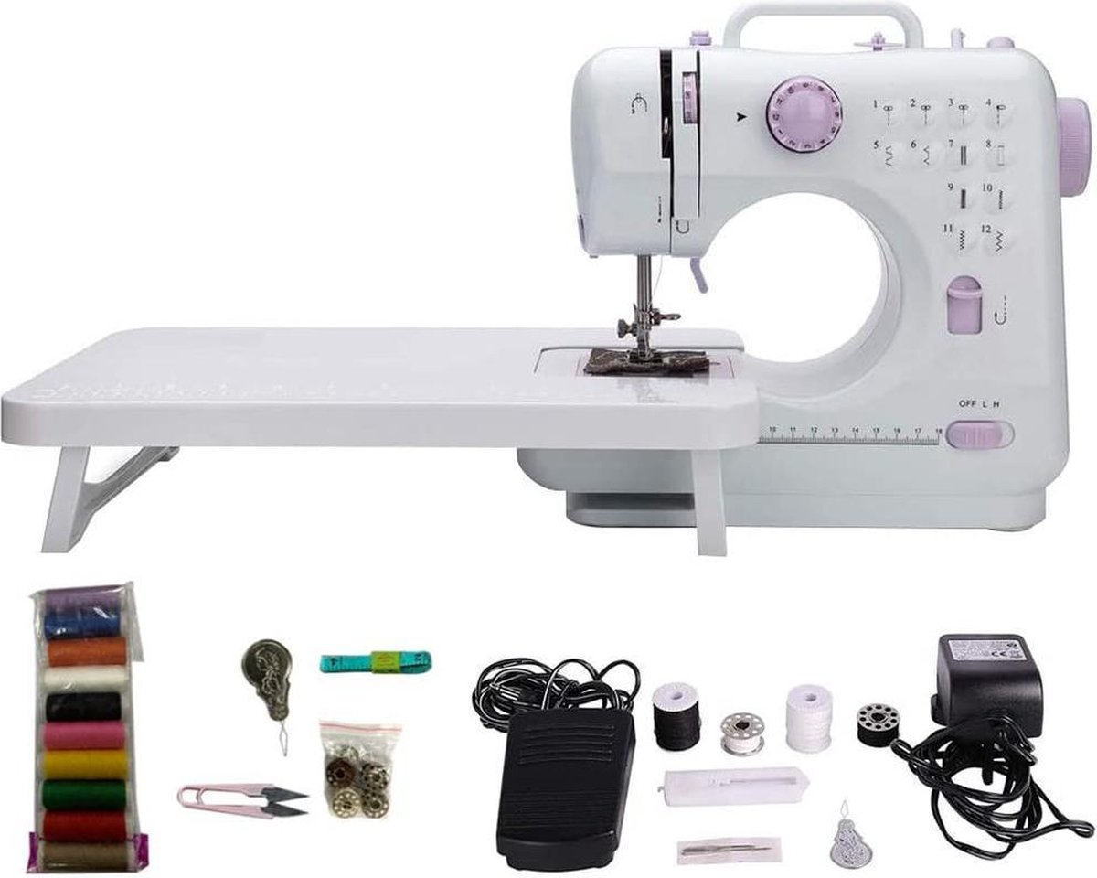 Gutos Naaimachine Set - Mini Naaimachines voor Volwassenen - Voor beginners en... | bol.com
