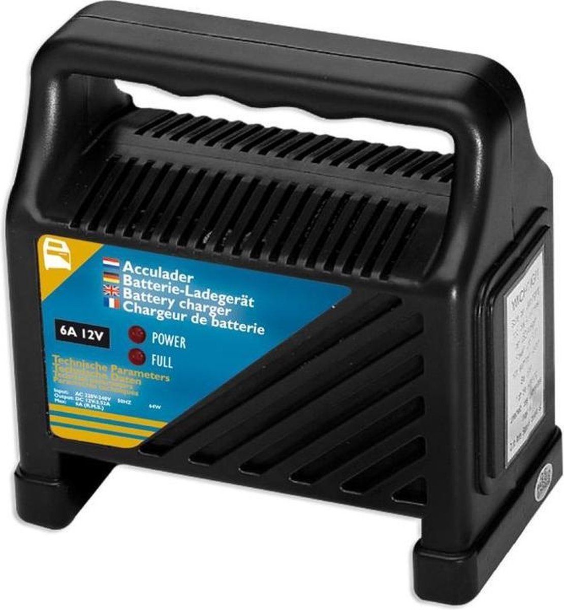 Pro Plus Acculader - 12 Volt - 6 Ampère | bol.com