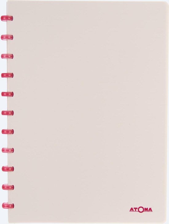 Atoma | Notebook Systeem | Smooth | A4 | blauw | geruit 4 x 8 mm | bol