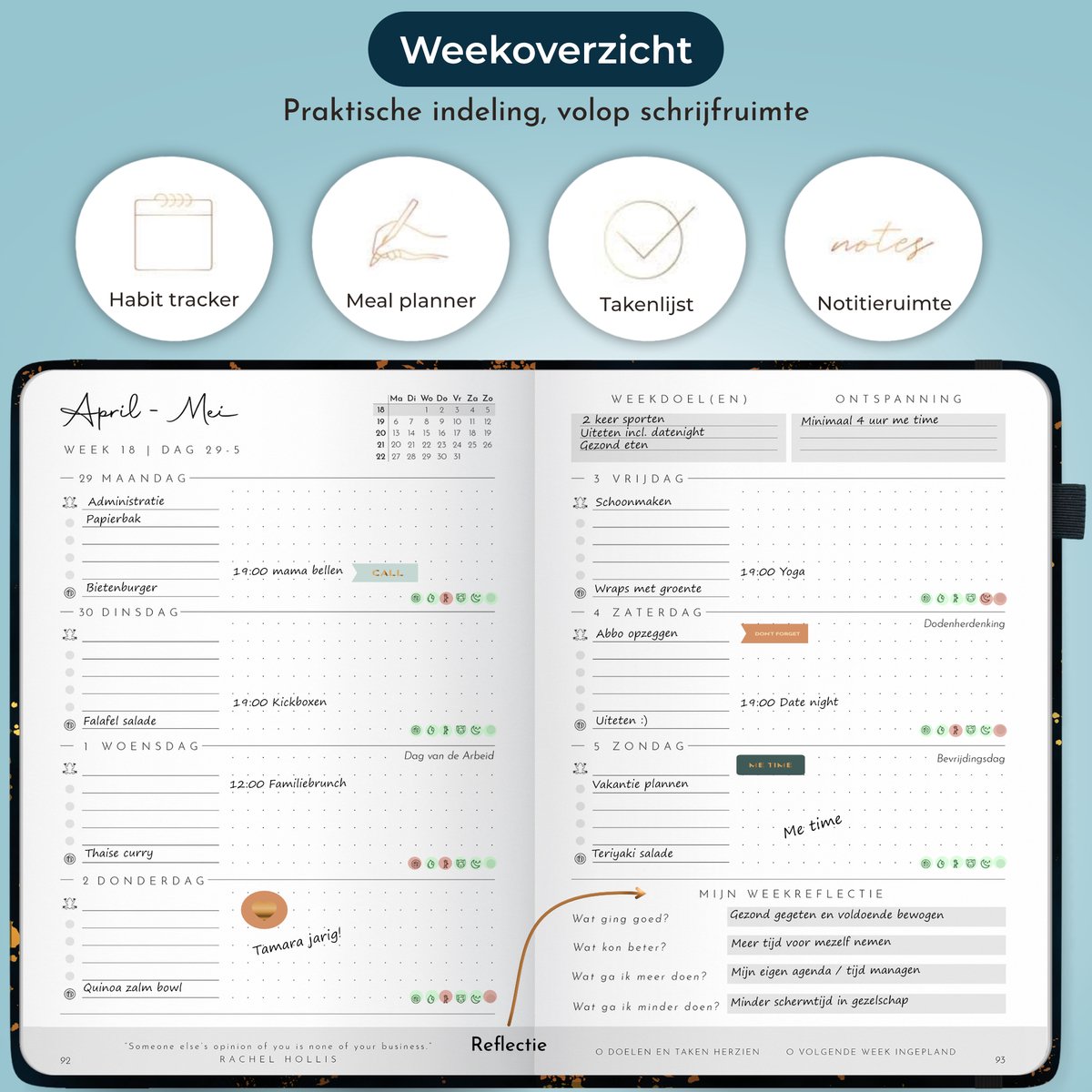 Systemyze Agenda 2024 Volwassenen - Planner 2024 - Journal - Organizer ...