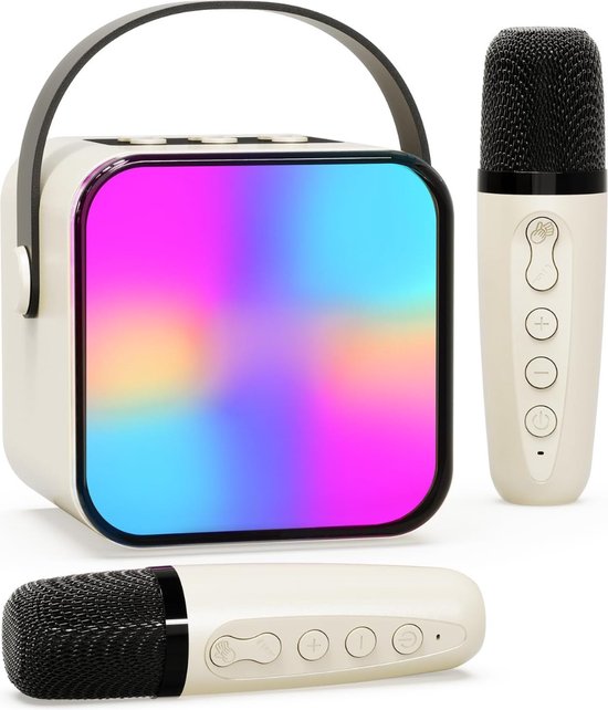 Karaoke Set Voor Volwassenen - Karaoke Set Met 2 Microfoons - Karaoke ...