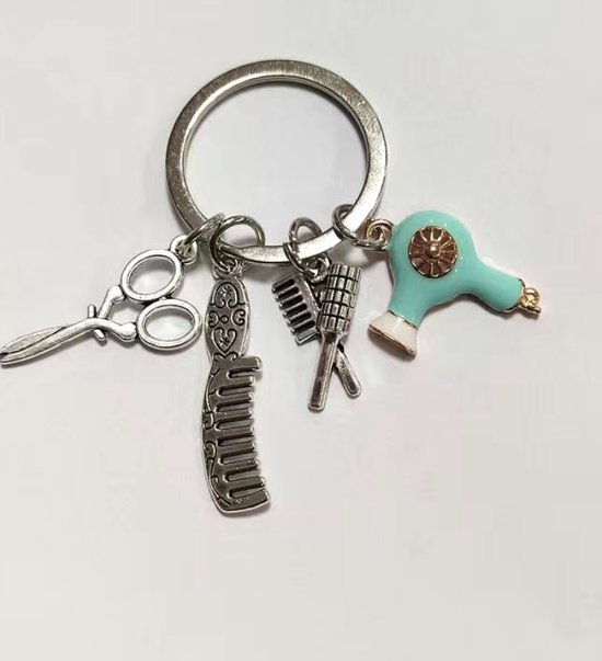 Sleutelhanger Kapper set Fohn (Mintgroen ) | bol