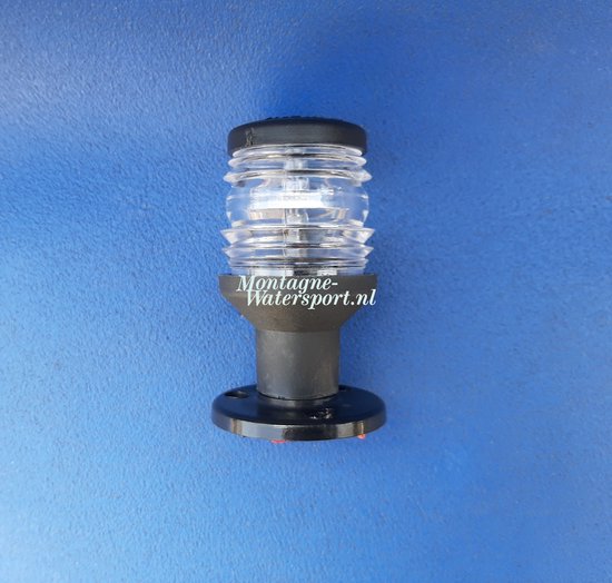 Navigatie verlichting voor boten tot 12m zwart toplicht – ankerlicht – rondom licht... | bol