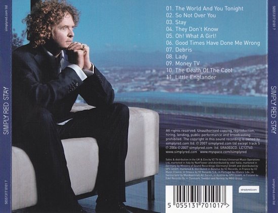Stay, Simply Red | Muziek | bol