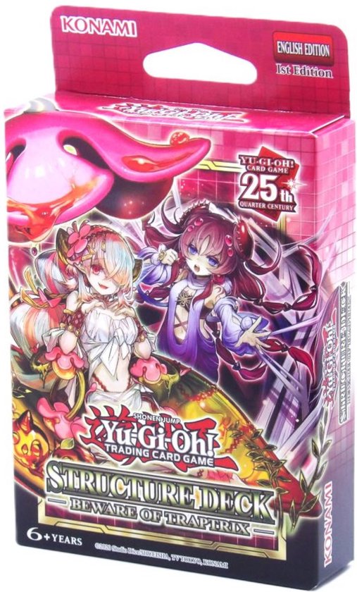 Yu-Gi-Oh! Beware of Traptrix Structure Deck 1st Edition Nieuwstaat | Games | bol