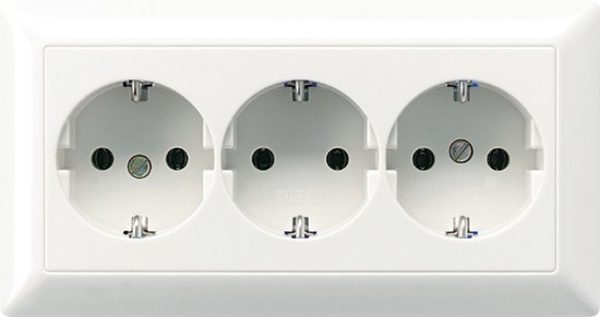 Jung AS500 wandcontactdoos (WCD-schakelmateriaal) - AS523WW - E2H5R | bol