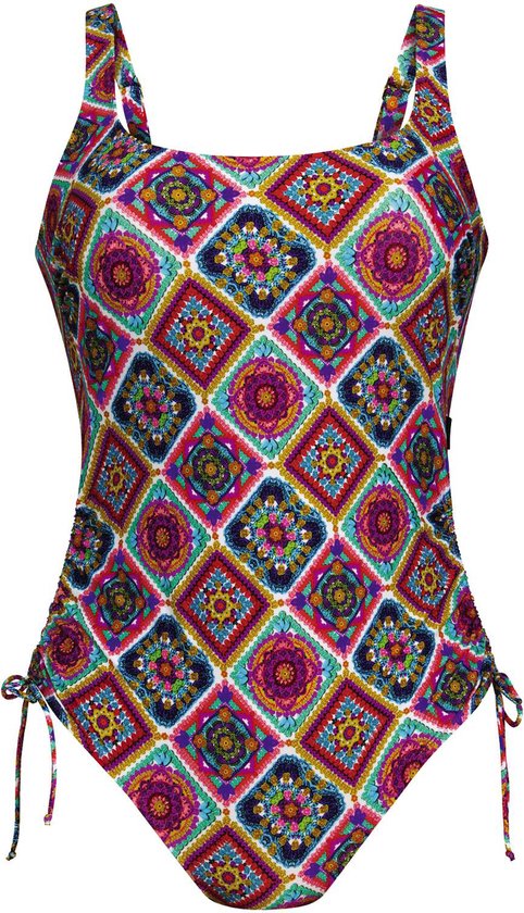 Rosa Faia Crochet Flower Jessy Badpak Multicolour 44 C | bol