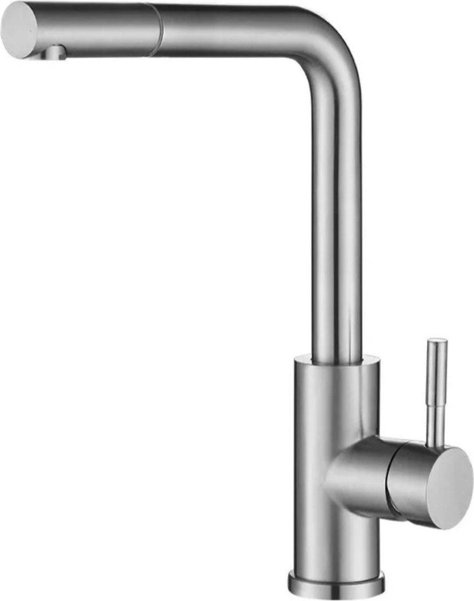 LABOZA- Spout Chroom Keukenkraan met Uittrekbare Uitloop | bol