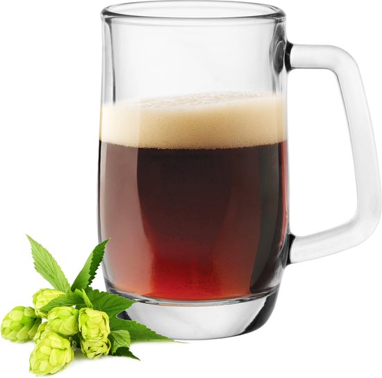 Glasmark Bierglazen - Bierpullen - transparant glas - 6x stuks - 300 ml - Oktoberfest | bol