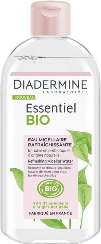 DIADERMINE Organic Micellar Water 400mL bottle | bol