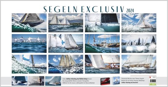 Segeln Exclusiv Kalender 2024 | bol