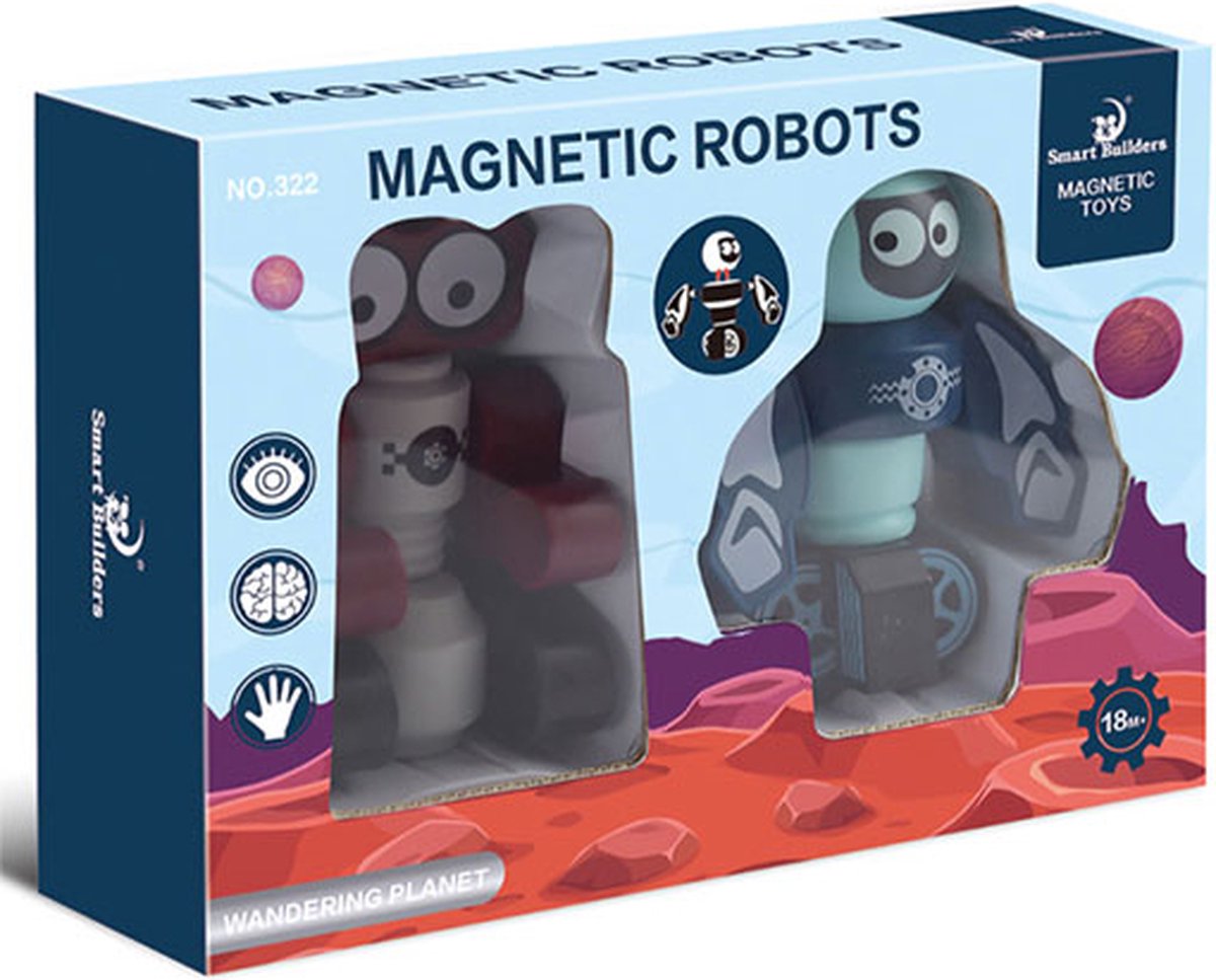 Magnetische robots 14 stuks | Games | bol.com