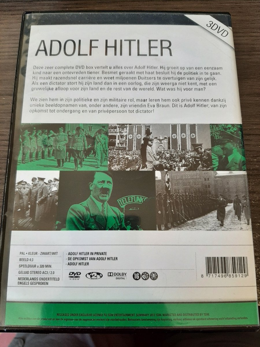 De Oorlogsjaren 1939-1945 Adolf Hitler (Dvd), Onbekend | Dvd's | bol