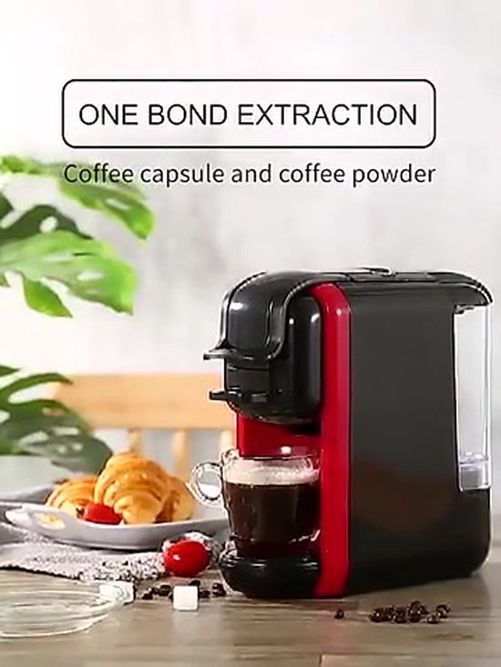 DrPhone MCM 3 in 1 Koffiezet Apparaat – Multi-Capsules – Koffie Machine ...