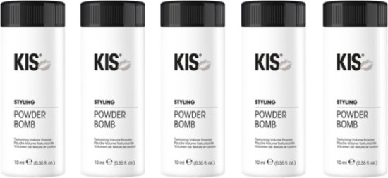KIS Powder Bomb Texturizing Volume Powder - voordeelverpakking - 5 x 10 ...