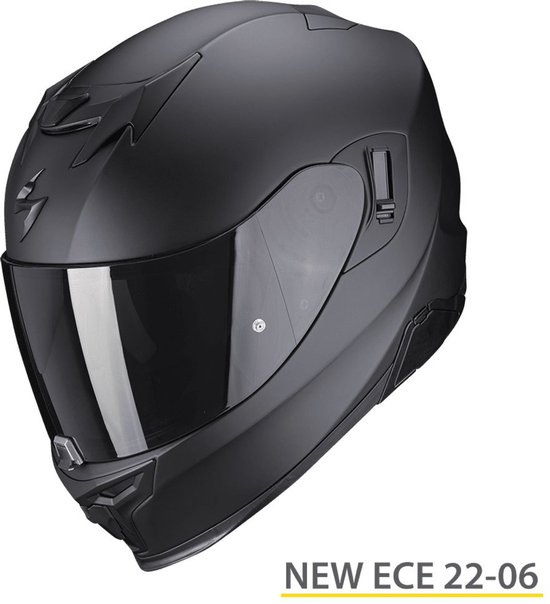 Scorpion EXO-520 EVO AIR Matt Black - ECE goedkeuring - Maat XS ...